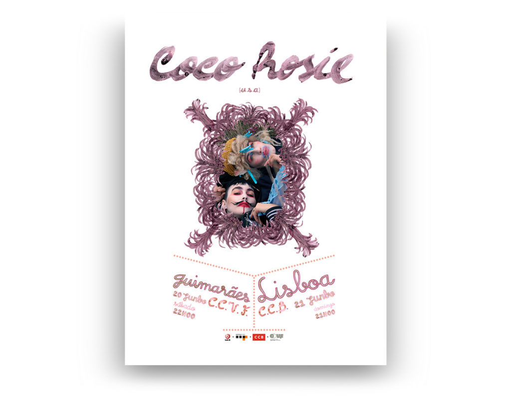 Coco Rosie Concert Poster – Hugo Oliveira